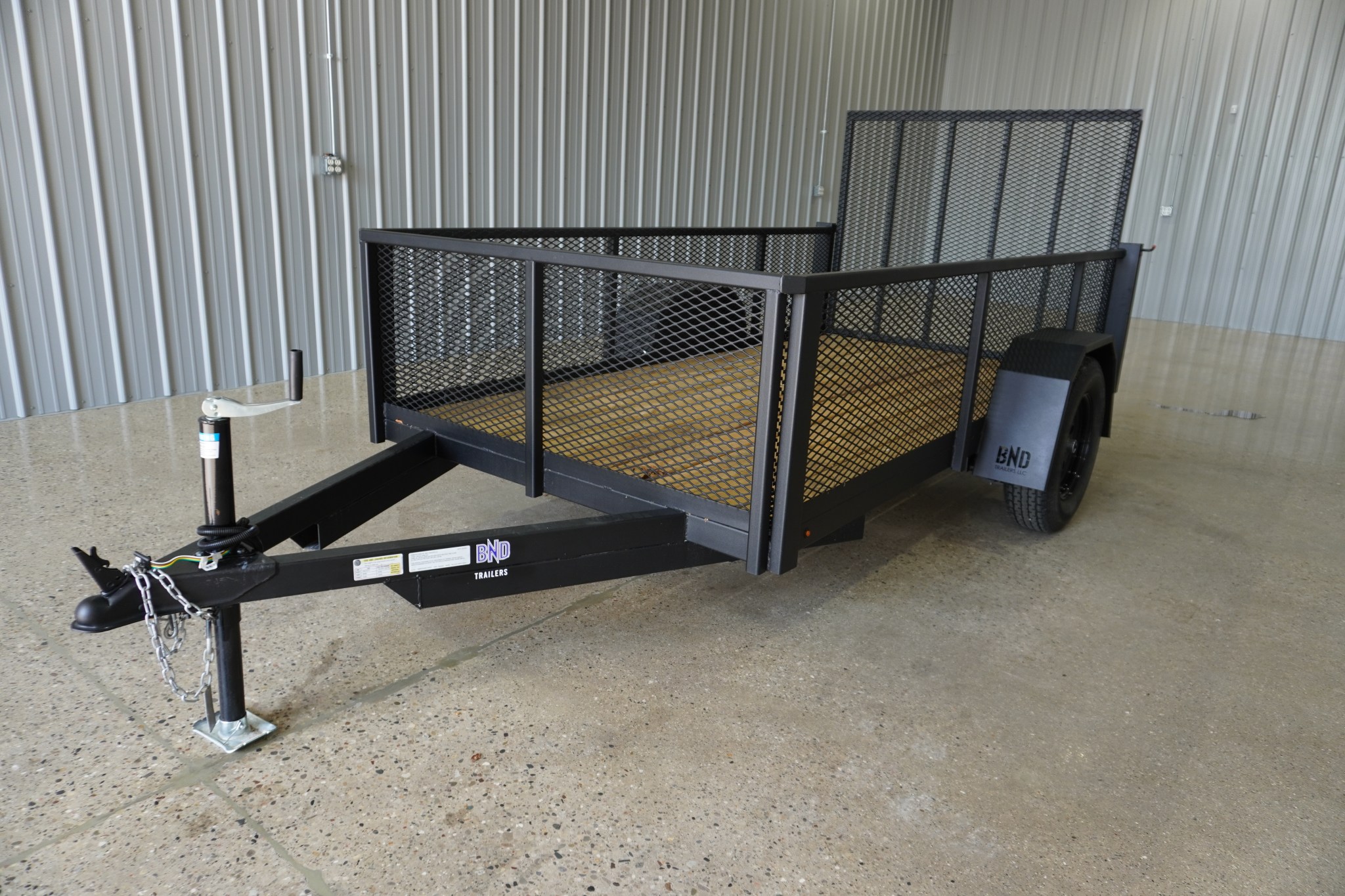 Mesh Sided Utility Trailer – BND Trailers